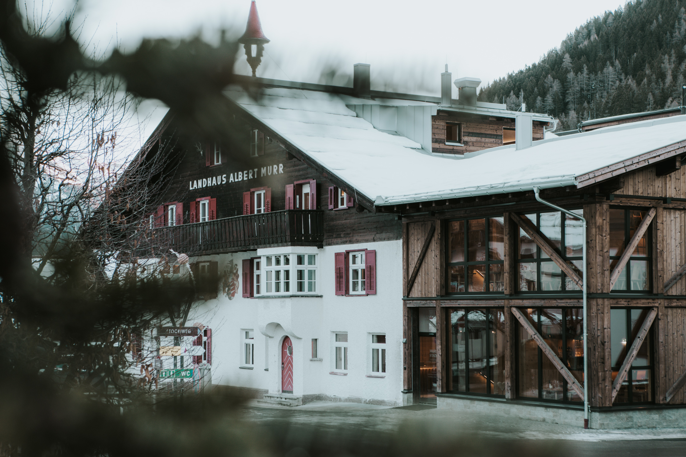Landhaus Albert Murr St Anton Am Arlberg Former And Today