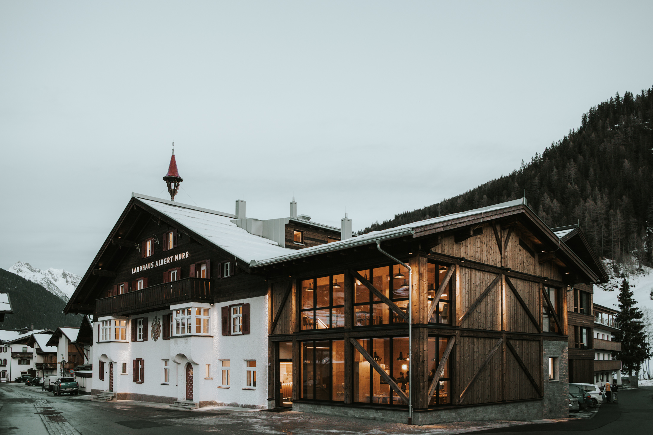 Landhaus Albert Murr St Anton Am Arlberg Former And Today